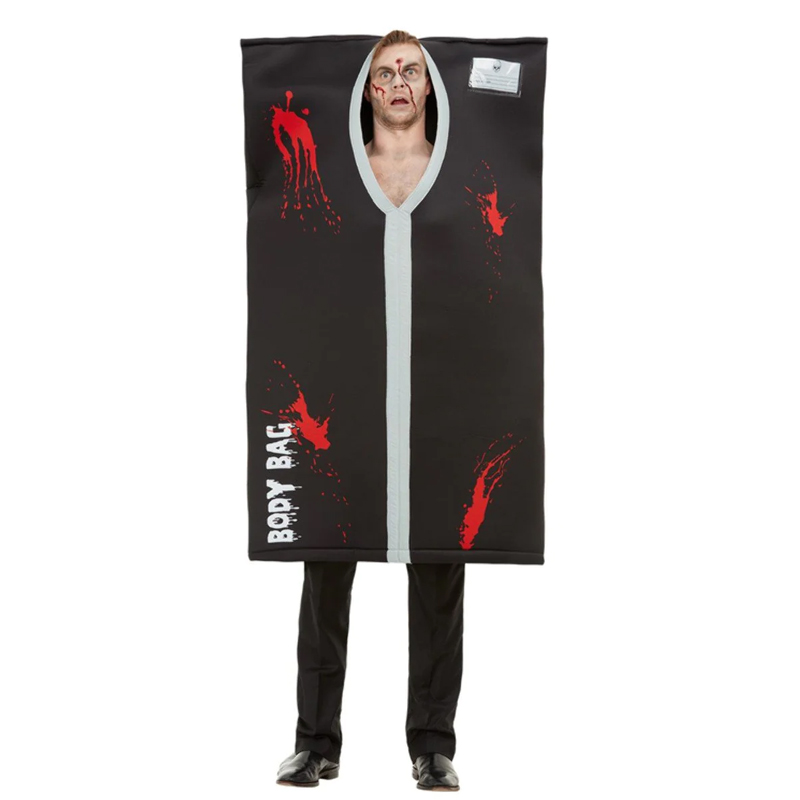Bodybag Costume, Black – Masquerade Costume Hire