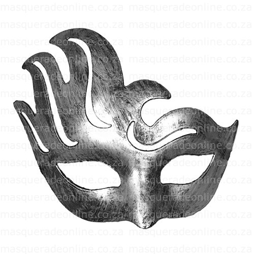 Silver Bird Wing Warrior Masquerade Mask – Masquerade Costume Hire