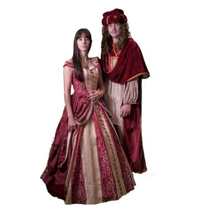 Masquerade Costume Hire – Medieval Couple