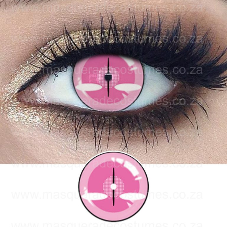 Nezuko Kamado – Demon Slayer Contact Lenses – Masquerade Costume Hire