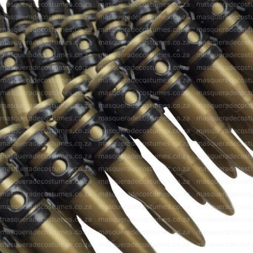 Plastic Bullet Belt – Masquerade Costume Hire