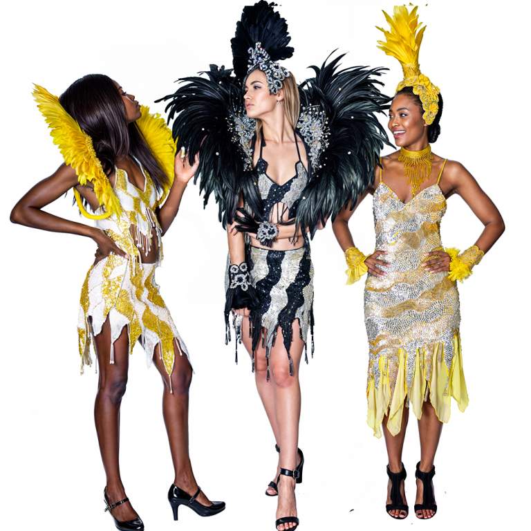 Carnival Gals – Masquerade Costume Hire
