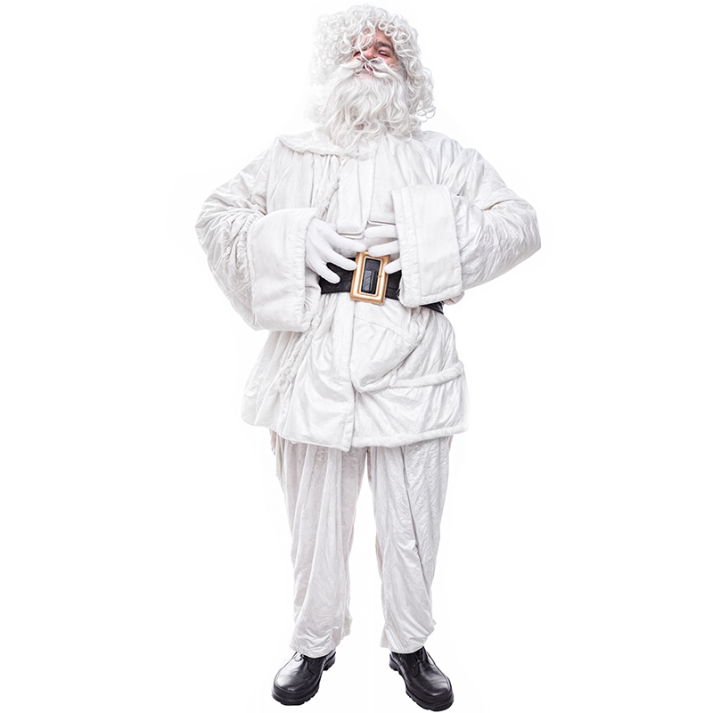 Father Christmas – White – Masquerade Costume Hire