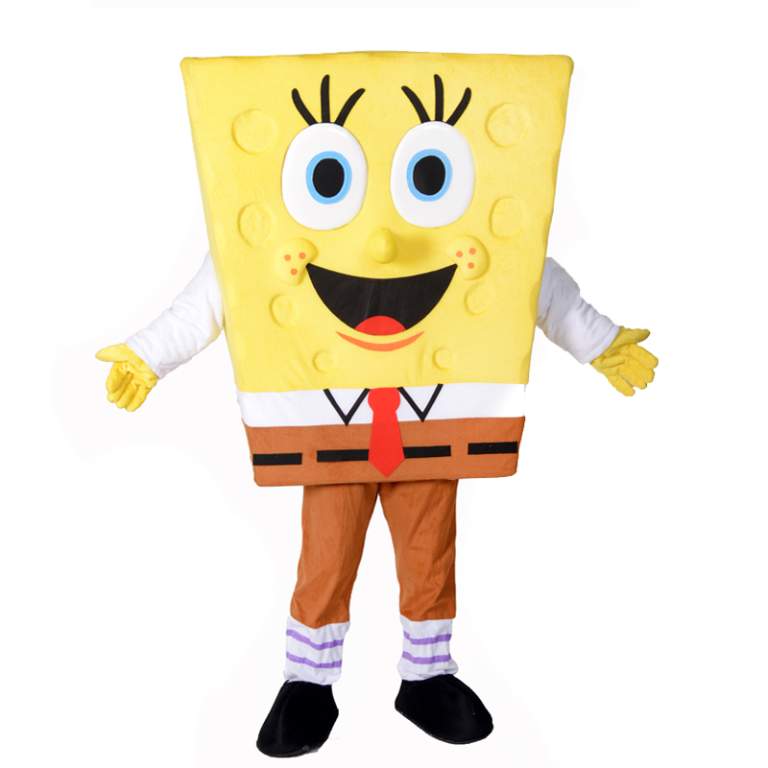 Sponge Mascot – Masquerade Costume Hire