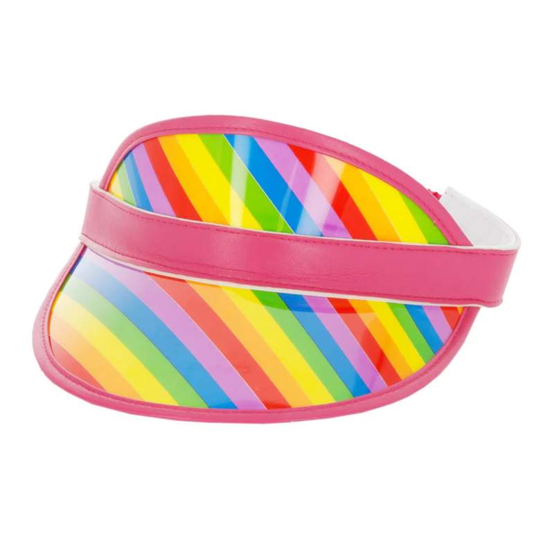 Rainbow Visor – Masquerade Costume Hire